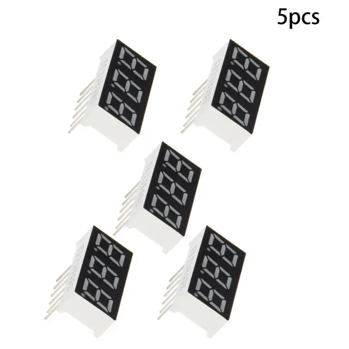 2~20pcs 3 Bit Common Cathode Anode LED Display Digital Tube 10~12 Pins ...