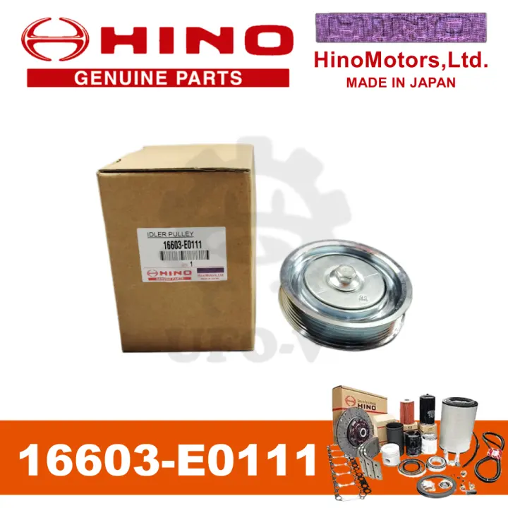 16603-E0111 Idler Pulley for Hino 700 / Profia E13C (6PK) | Lazada