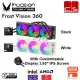 INVASION FROST VISION 360 with 3.95″ IPS Screen(Black / White)CPU AIO ...