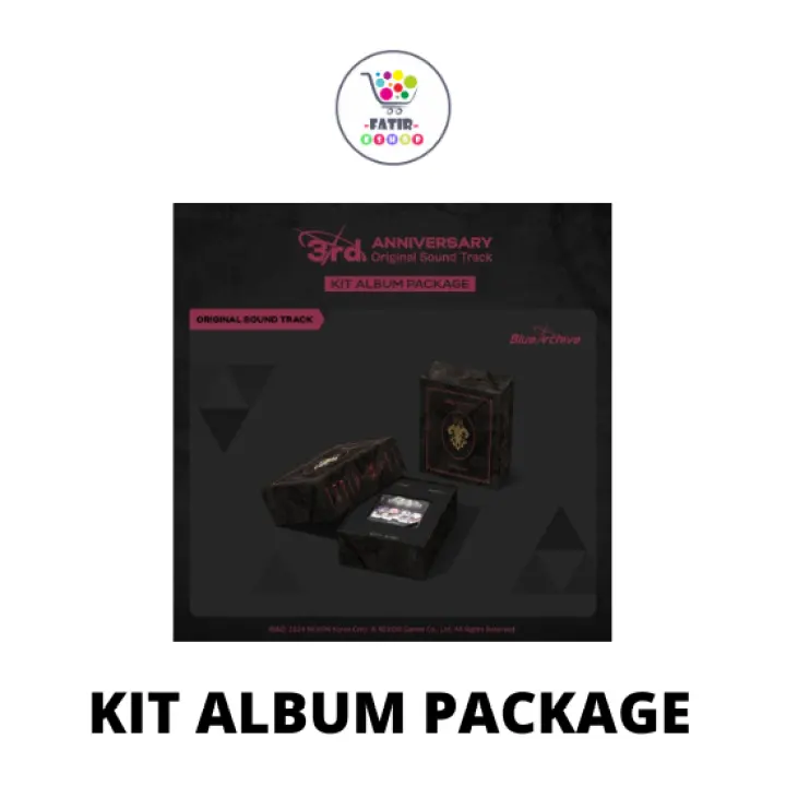 OST BLUE ARCHIVE 3rd ANNIVERSARY KIT ALBUM PACKAGE | Lazada Singapore