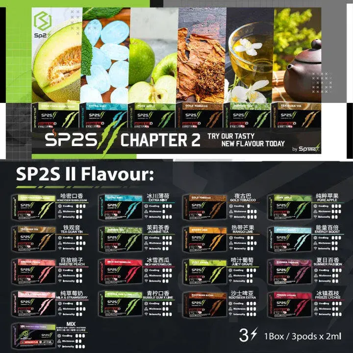 SP2S II POD FLAVOR ( VERSION 2 POD ) | Lazada