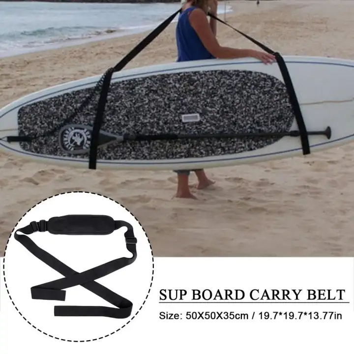 Adjustable Surfboard Shoulder Carry Sling Stand Up Sup Fins Surfing ...
