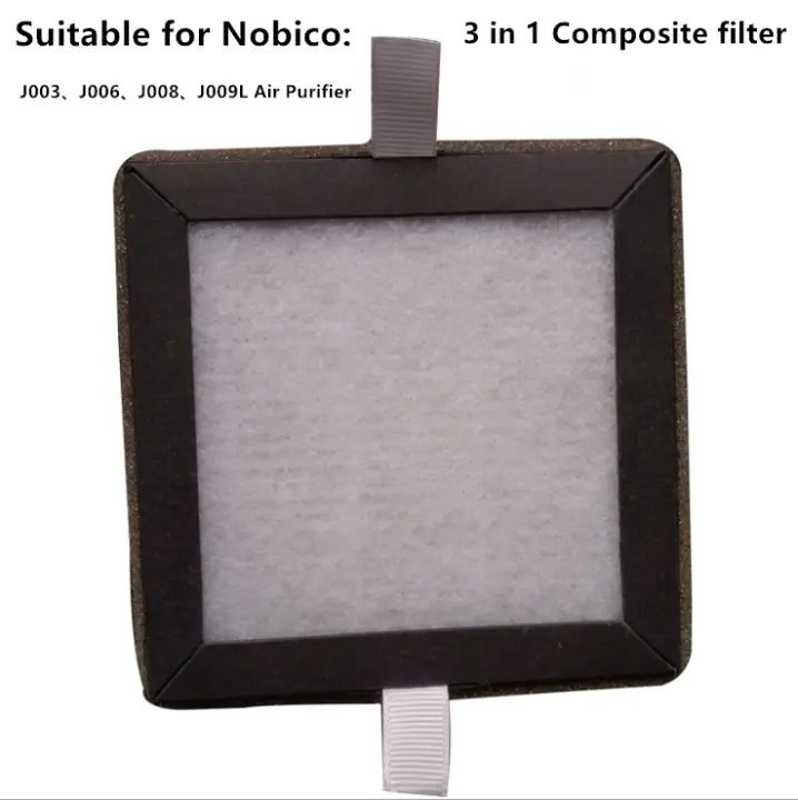 Nobico เครื่องฟอกอากาศตั้งโต๊ะ3 In 1,ตัวกรองคอมโพสิต | Lazada.co.th