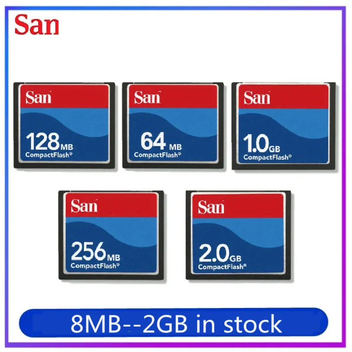 Original Sandisk Compact Flash Card 2GB 1GB 512MB 256MB 128MB 96MB 64MB ...