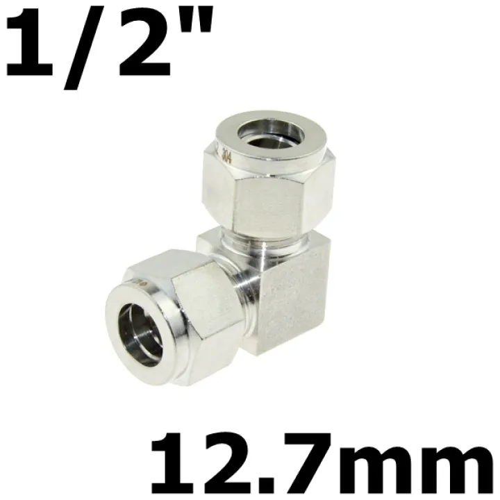 Stainless Steel 304 Compressor Double Ferrule Connector 6mm 8mm 10mm ...