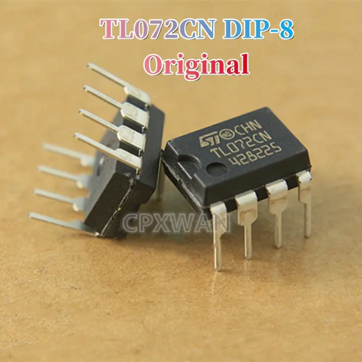 5Pcs Original TL072CN DIP-8 TL072C TL072 DIP8 JFET Dual Op Amp IC ชิปใหม่ Original | Lazada.co.th