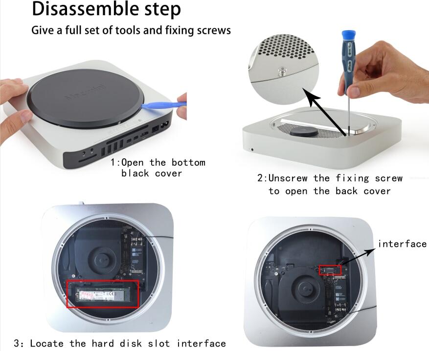Tools to open mac mini 2014 - compasslasopa