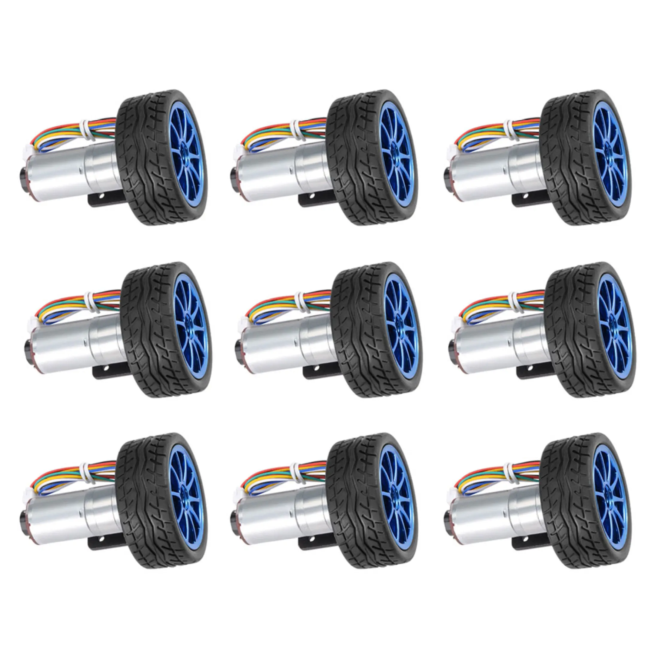 40RPM DC6V DIY Encoder Gear Motor for Smart Car Robot with Mounting ...